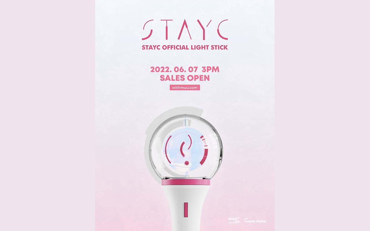 STAYC Reveals The first official Light Stick with Unique Teen Fresh Design - High Up Ent.
