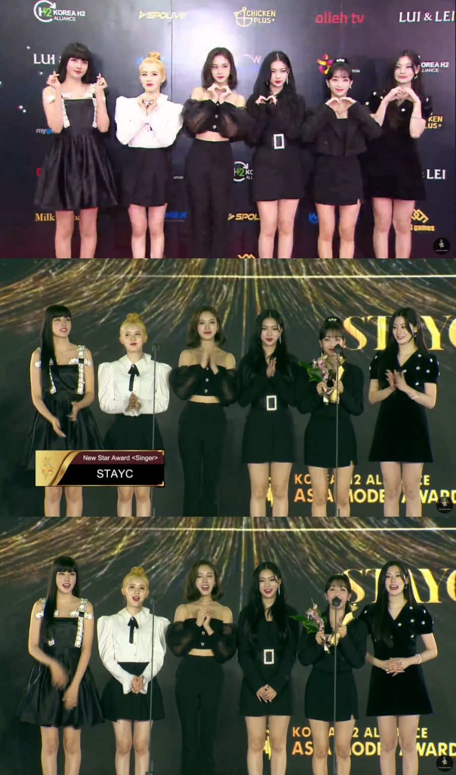 STAYC won the Rookie of the Year award at the ‘Asia Model Awards ...