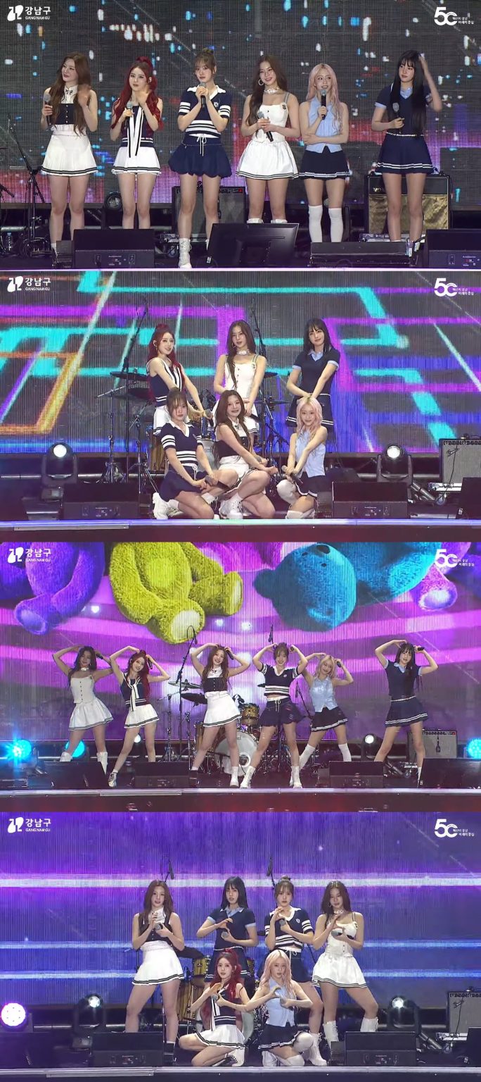 STAYC Lights Up Saturday Night with “BEBE” to “Bubble” at the 2025 G ...